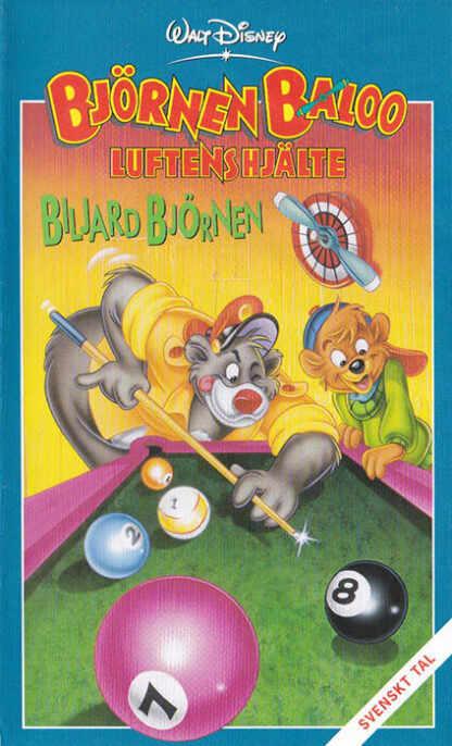 Björnen Baloo - Biljardbjörnen (VHS) - Secondhand media